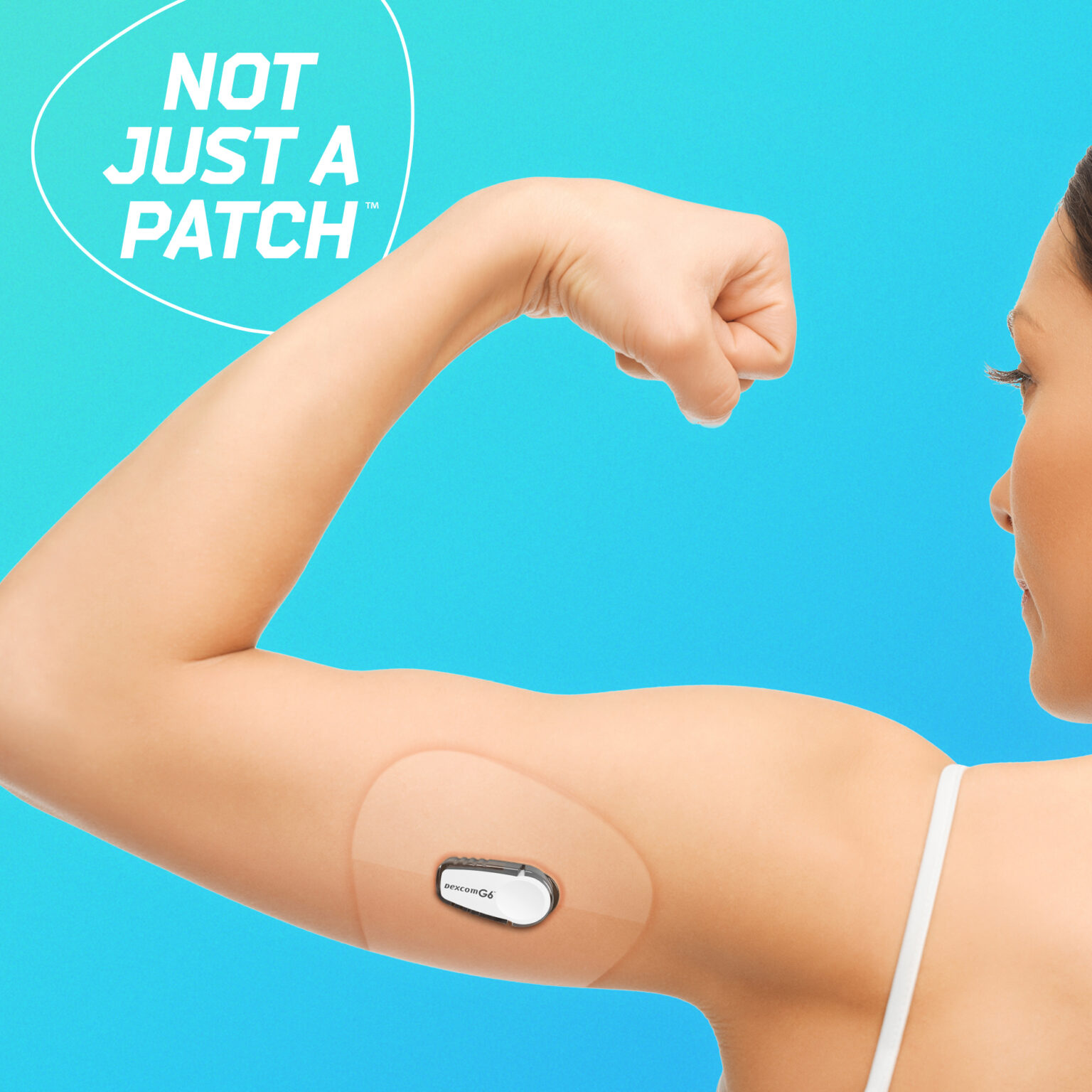Clear Patches for Dexcom G6 - 20 pack | Not Just a Patch