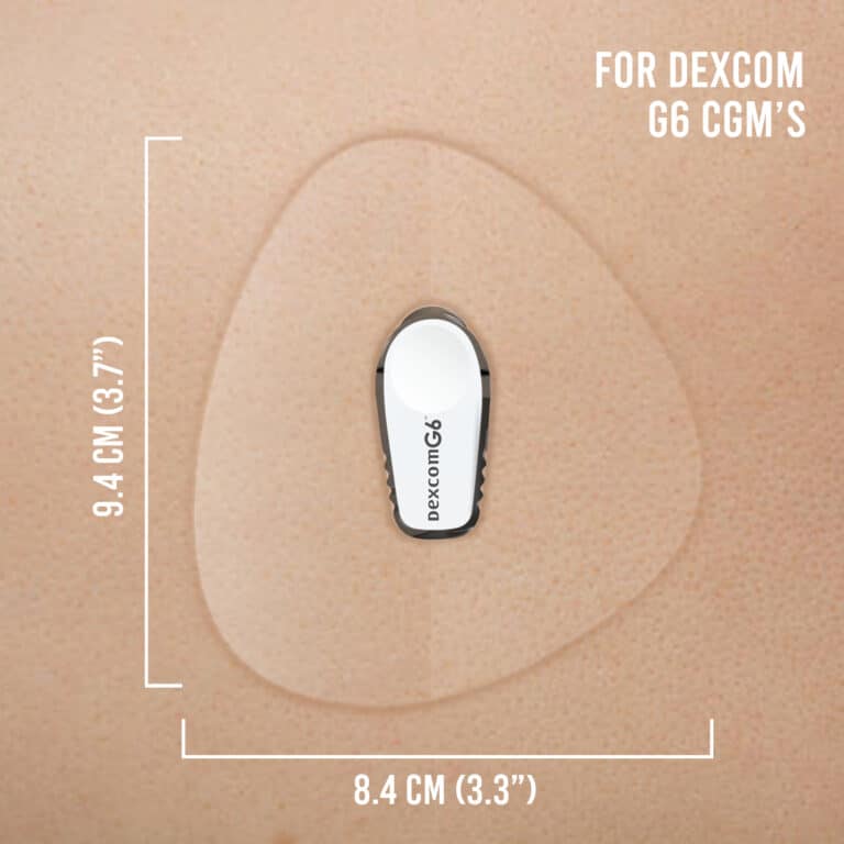 Clear Patches for Dexcom G6 - 20 pack | Not Just a Patch