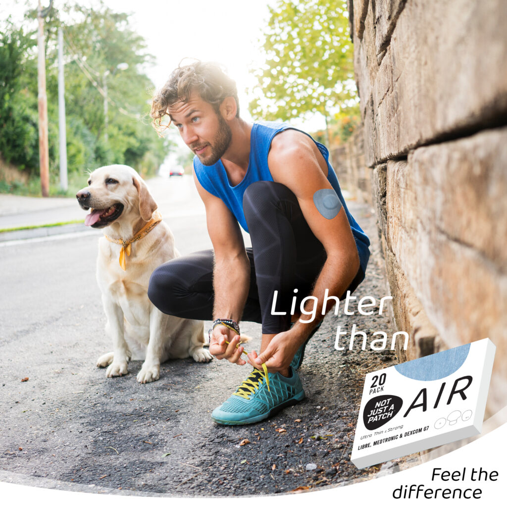 Air Patches for Freestyle Libre 1 & 2 | Medtronic | Lingo - Blue - 20 ...