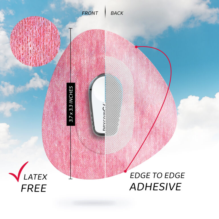 Air Patches for Dexcom G6 - Pink - 20 pack | Not Just a Patch