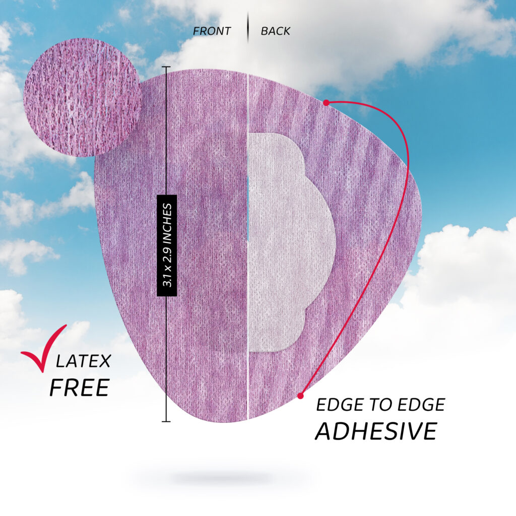 Air Patches for Freestyle Libre 1 & 2 | Medtronic | Lingo - Purple - 20 ...