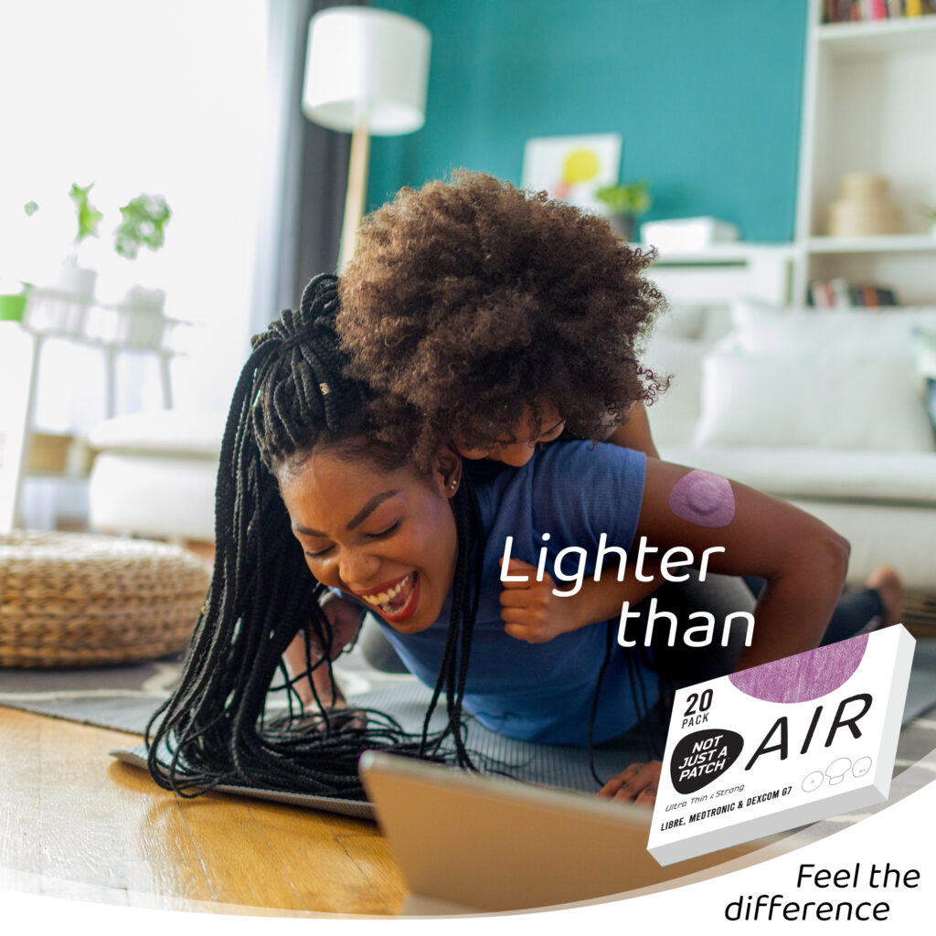 Air Patches for Freestyle Libre 1 & 2 | Medtronic | Lingo - Purple - 20 ...