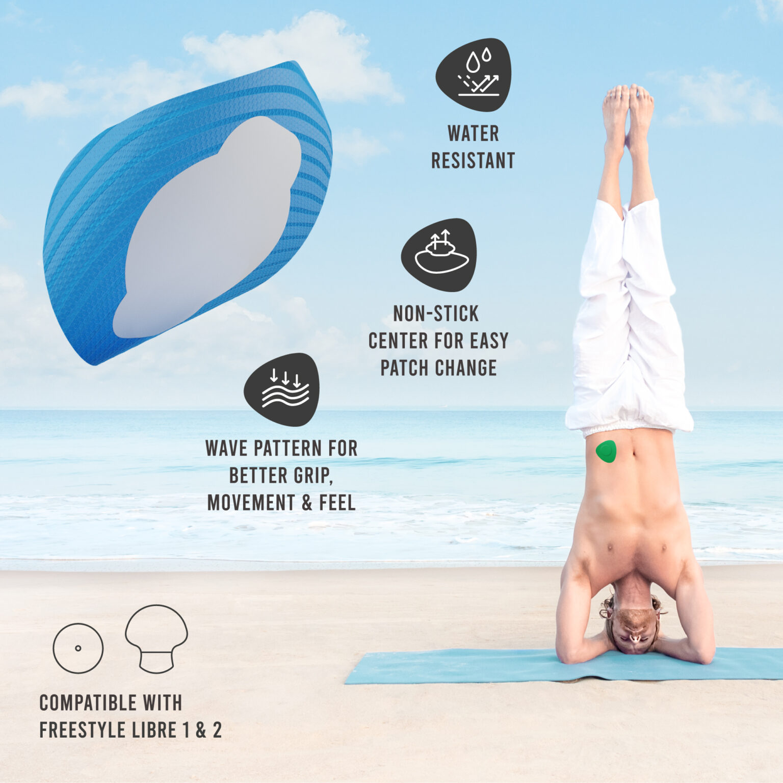 Original Patches for Freestyle Libre 1 & 2 | Medtronic | Lingo ...