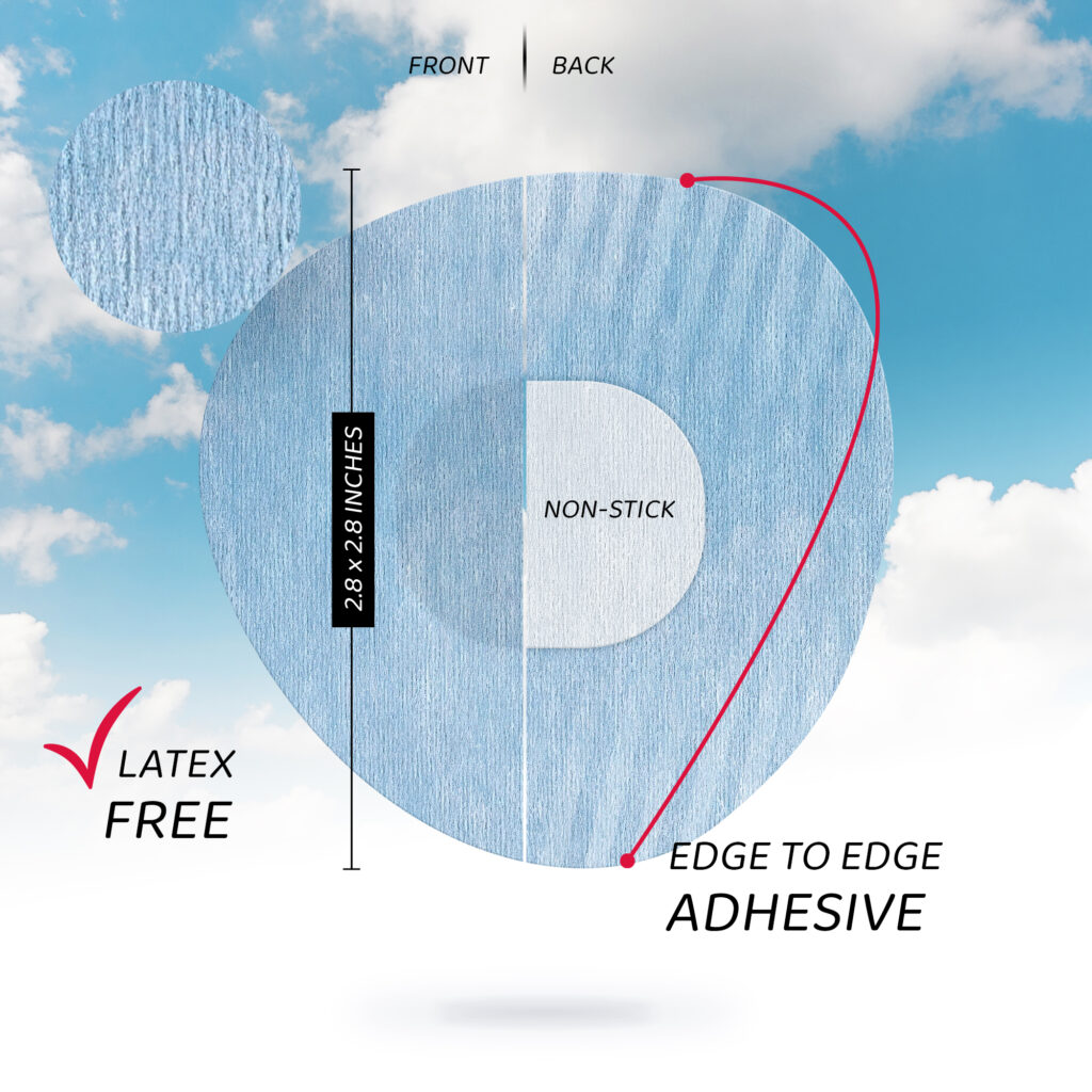 Air Patches for Dexcom G7, ONE+, Stelo CGM - Multicolour - 20 pack ...