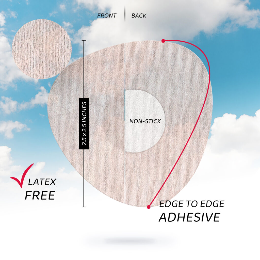 Air Patch for Freestyle Libre 3 - Beige - 20 Pack | Not Just a Patch