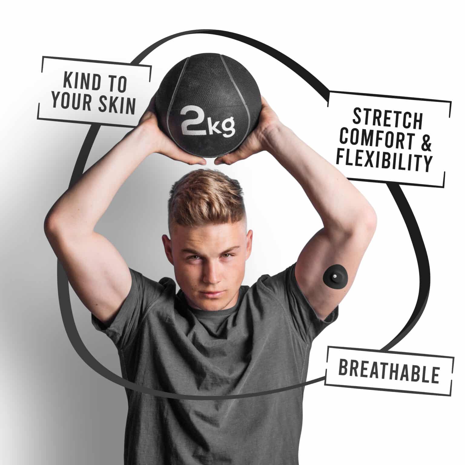 Original Patches for Dexcom G7, ONE+, Stelo CGM | Black - 20 pack | Not ...