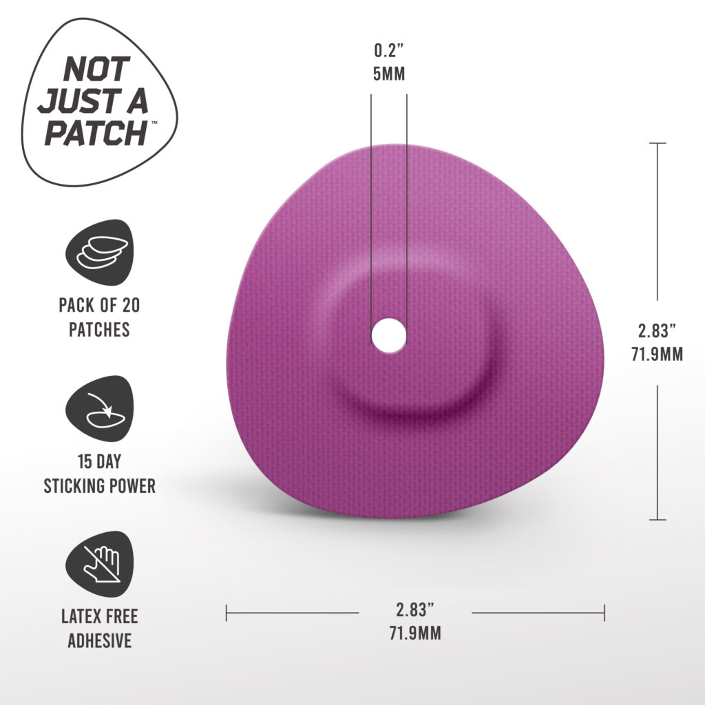 Original Patches for Dexcom G7, ONE+, Stelo CGM | Multicolor - 20 pack ...